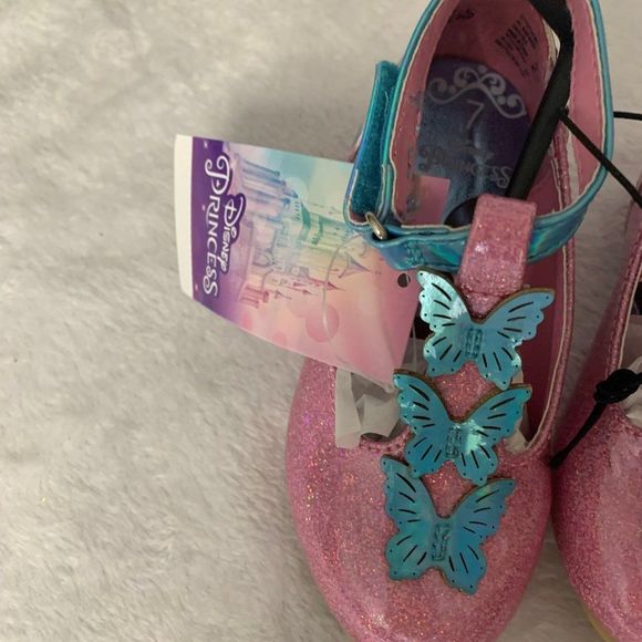 Disney | Costumes | Disney Princess Little Girls Pink Pumps Shoes Sh2 ...